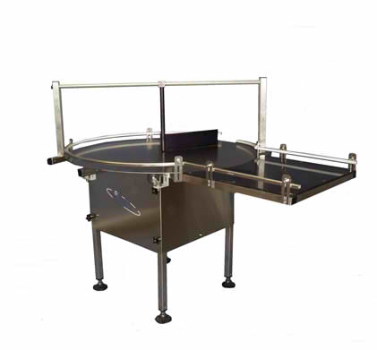 Loading Turntable - Stainless Steel by Liquid Packaging Solutions