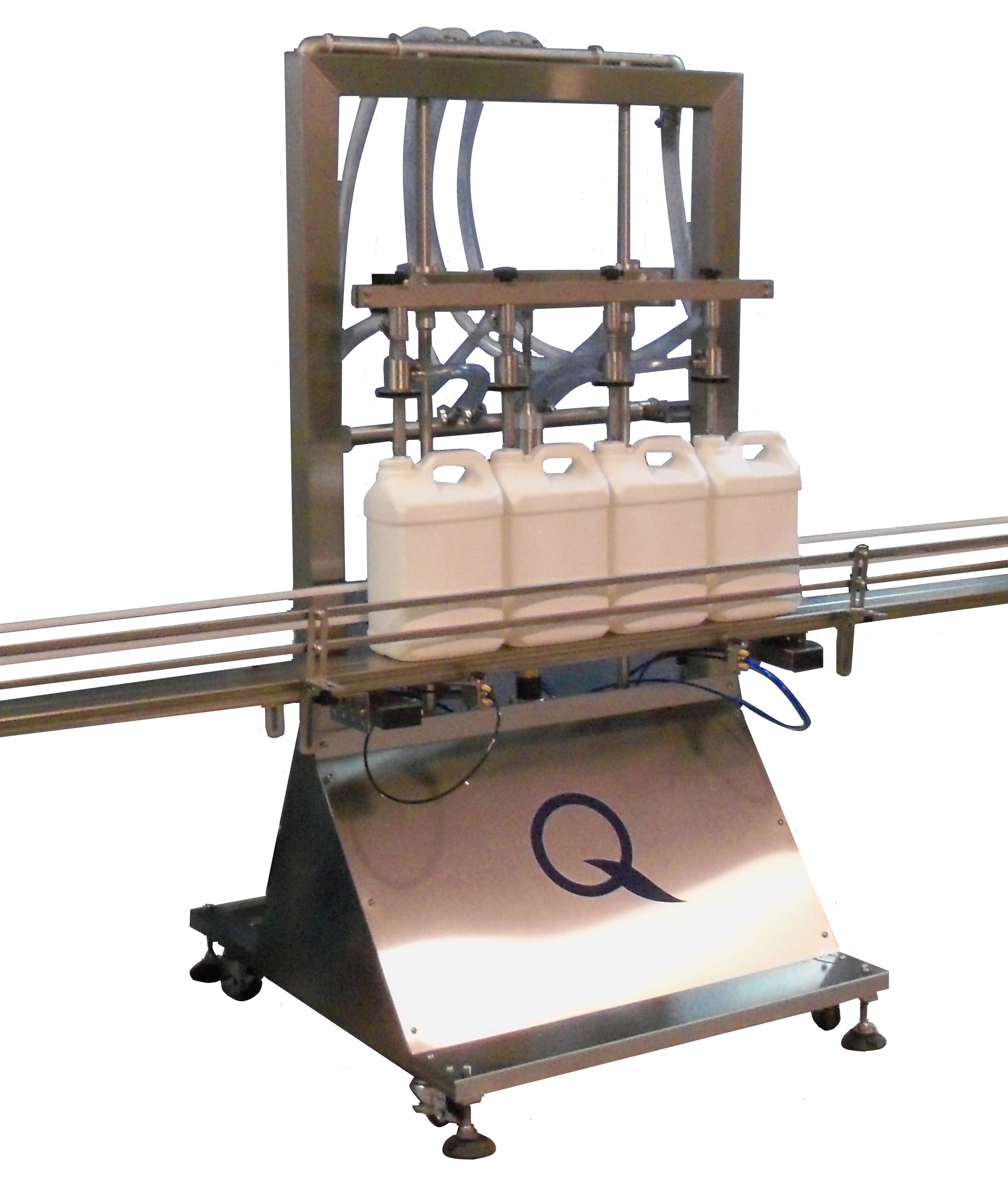 Semi-Automatic Filling Machine-Overflow Filler-Full Frame